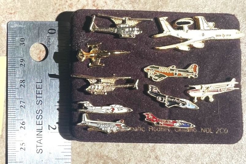 Airplane Pins As Shown