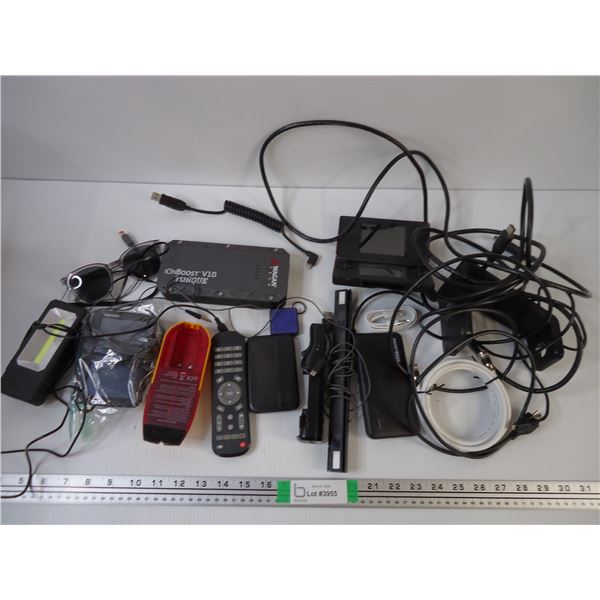 Assorted Electronics Gps Chargers Game Console And More Bodnarus