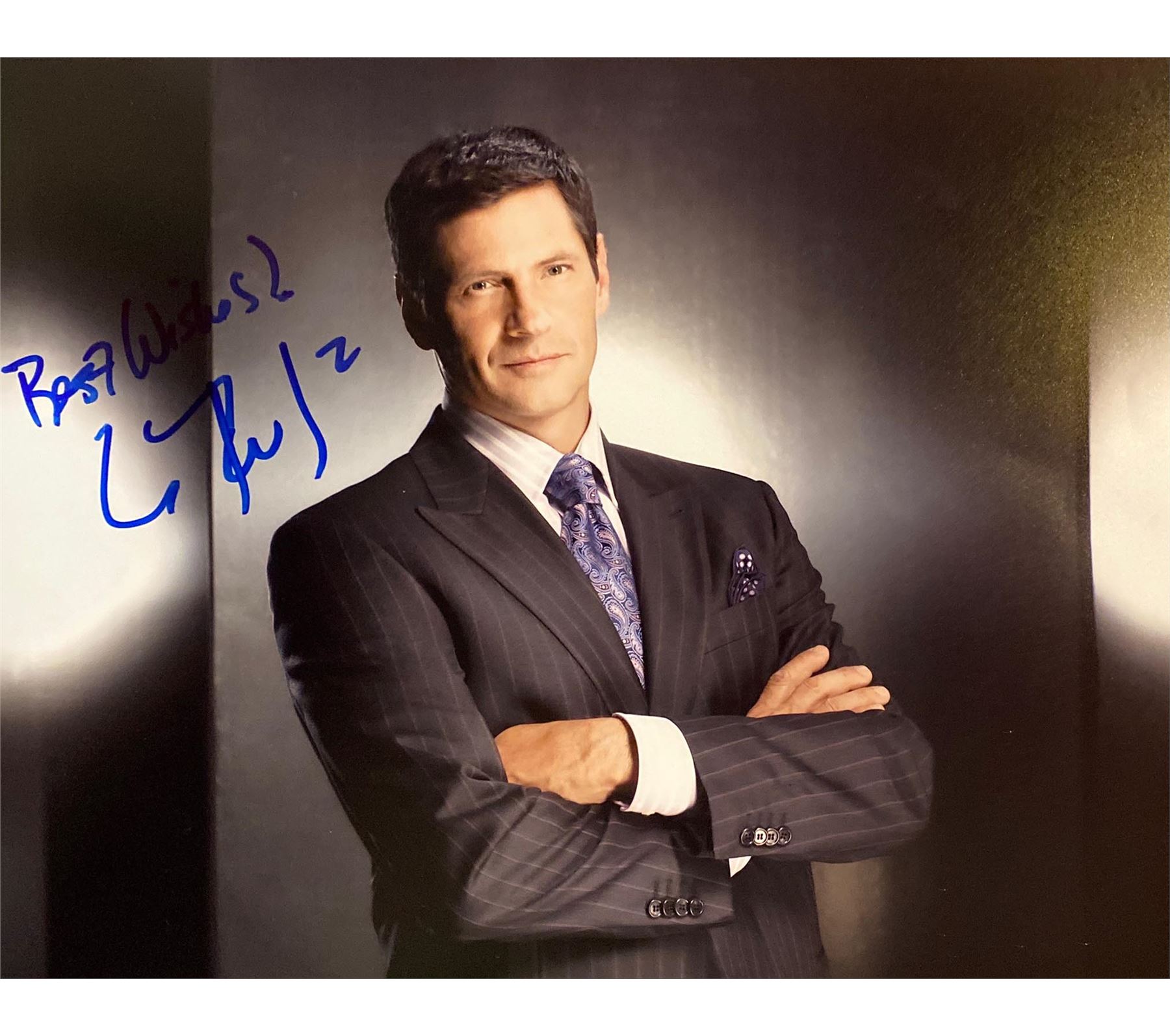Thomas Calabro signed photo