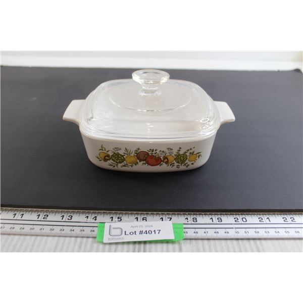 Corningware 1l Casserole Dish Bodnarus Auctioneering