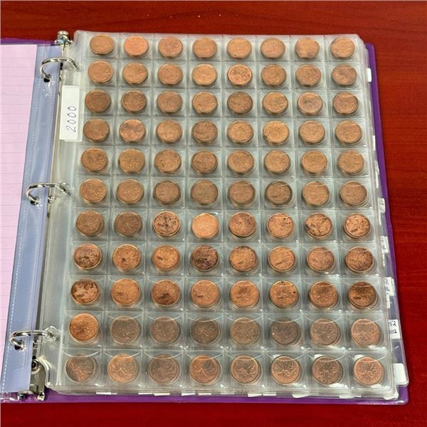 Estate Canada Penny Binder Collection - Mixed 2000s.