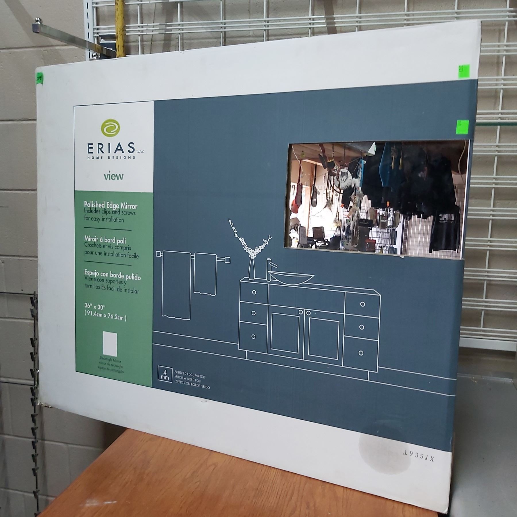 Erias Polished Edge Mirror