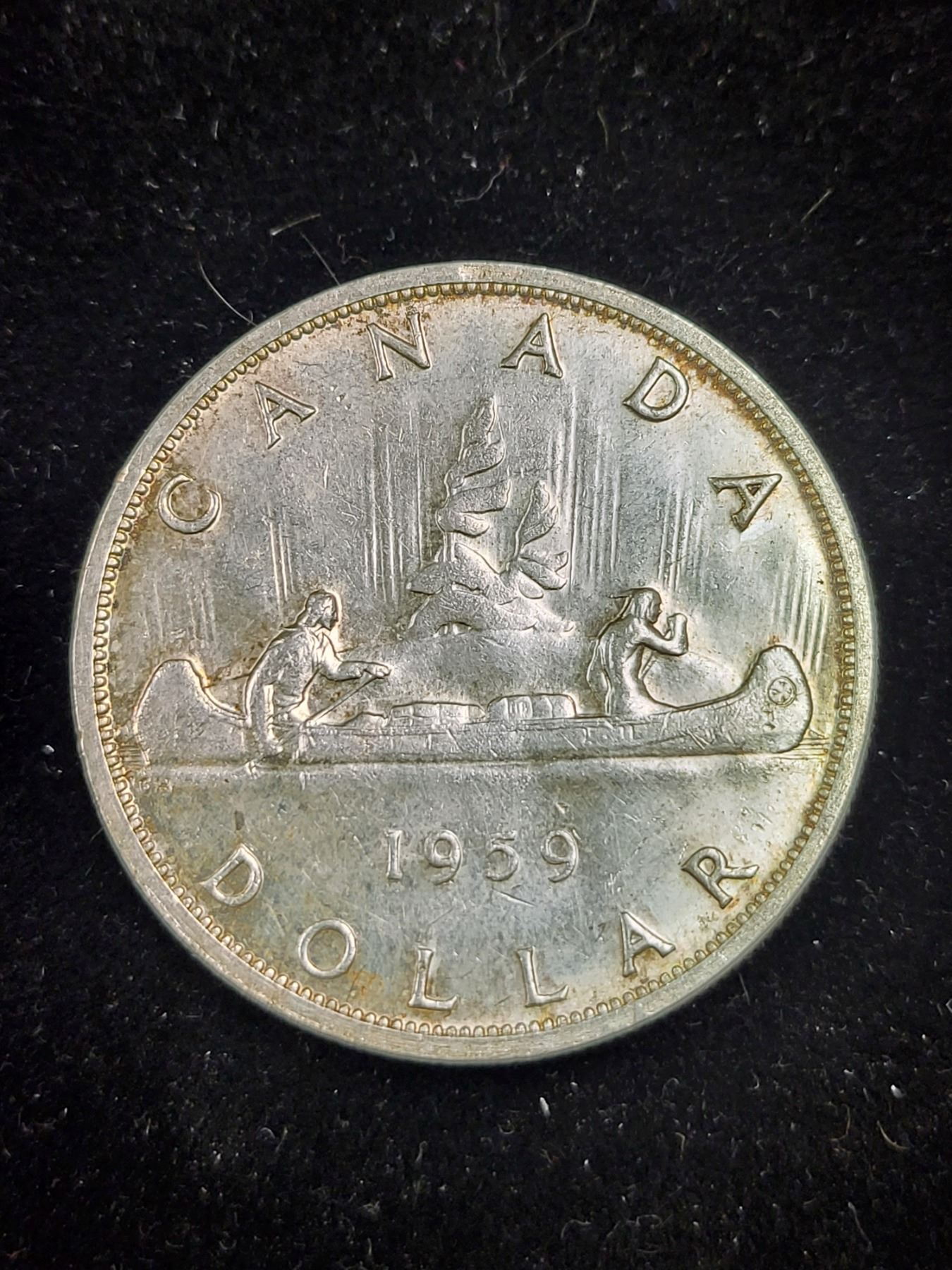 1959 Canada Silver Dollar