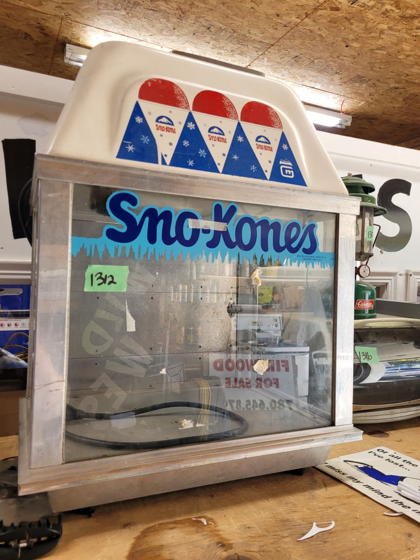 Sno-Kones Machine