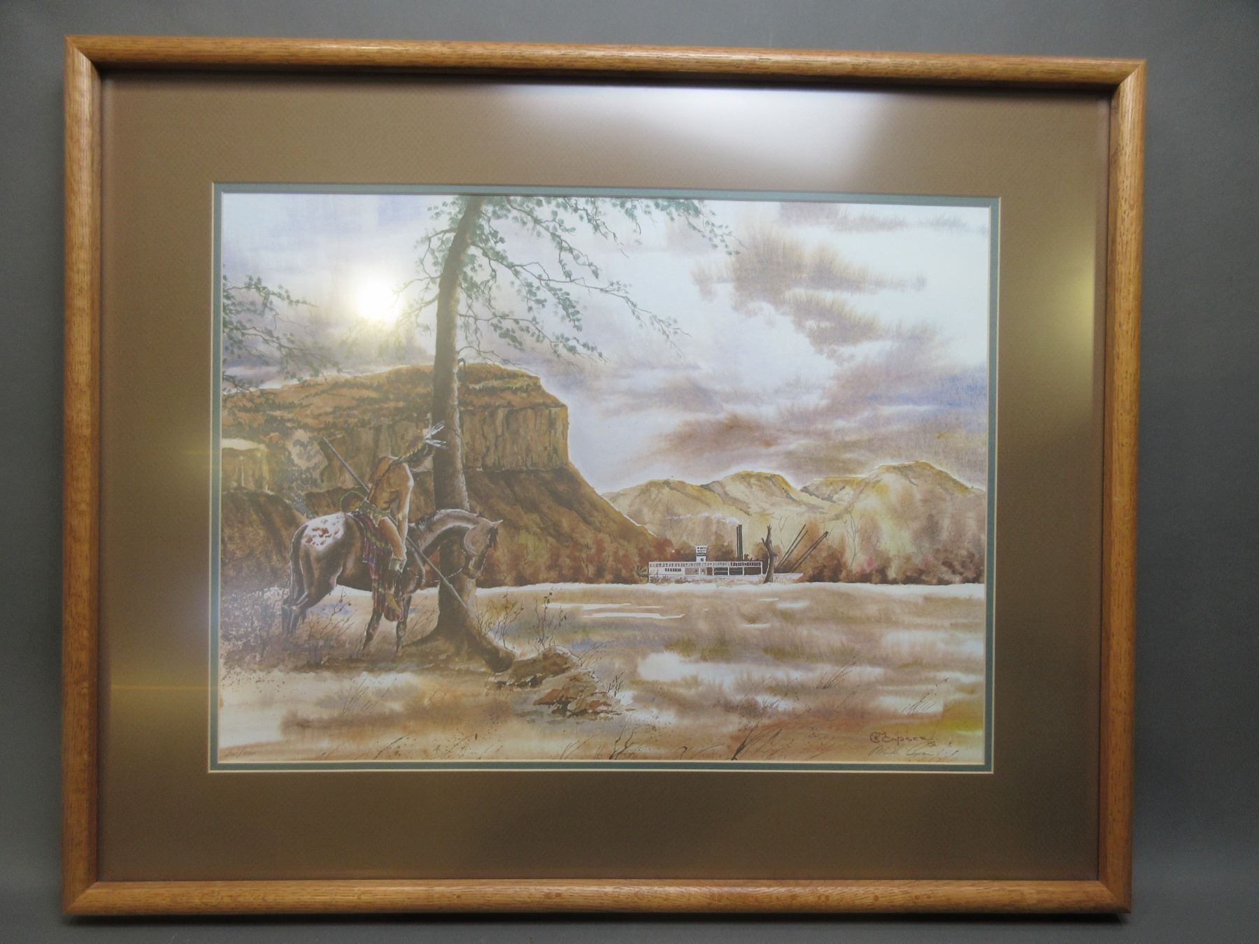 Signed And Numbered Mike Casper Limited Edition Print- 201/500 ...