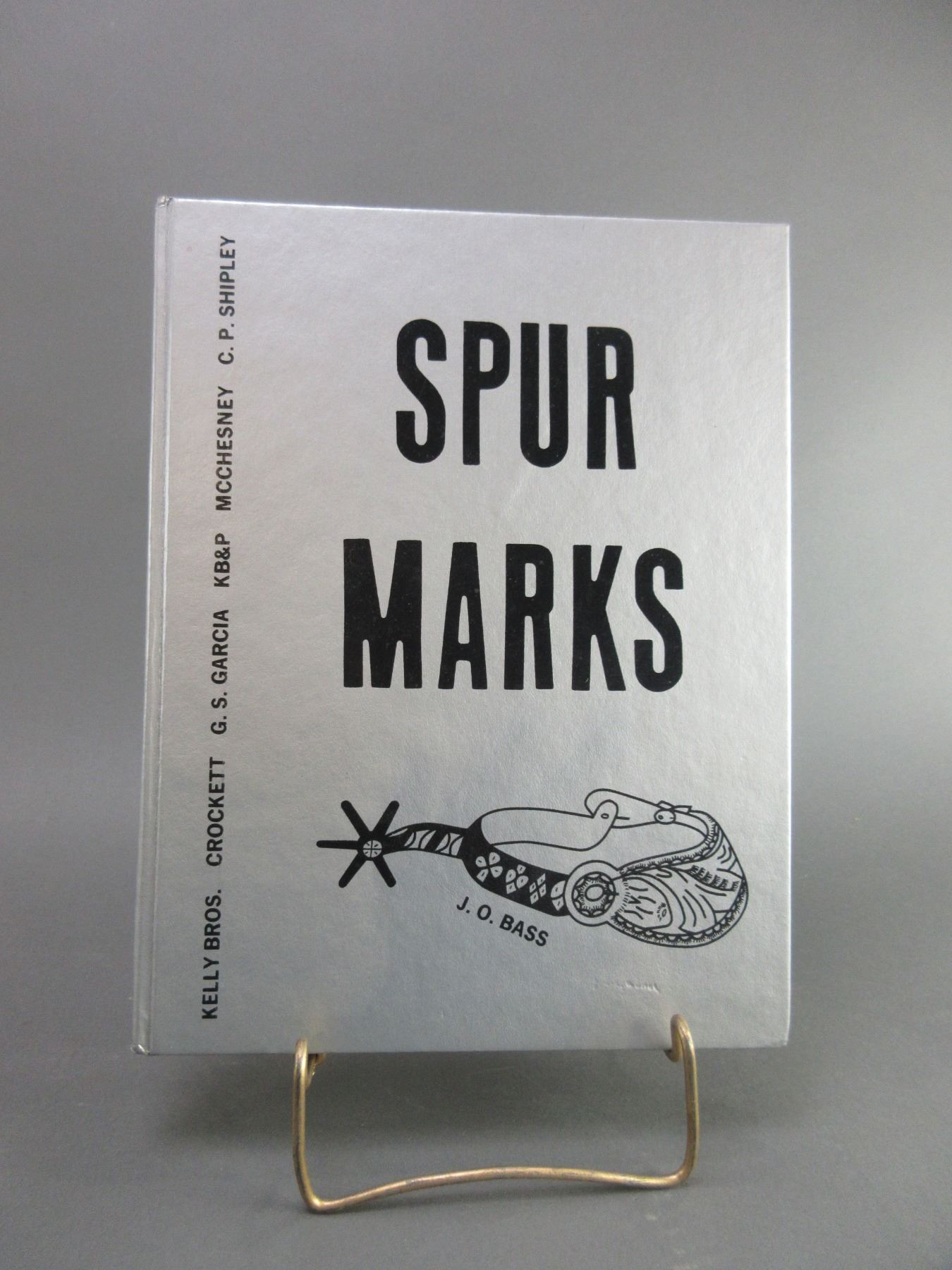 Author Signed Spur Marks Book- 420/500- 121 Pages- 11.5" X 8.75"- Very ...