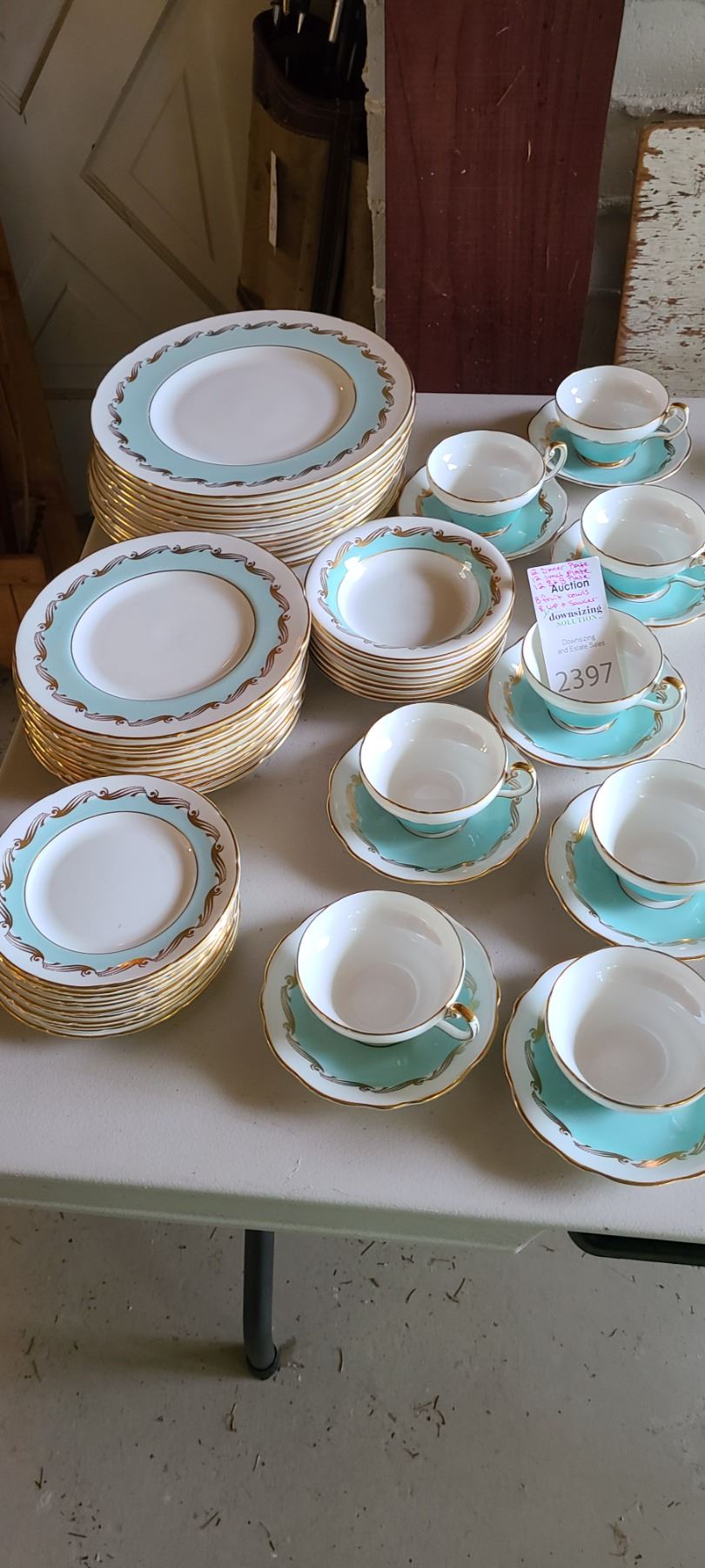 Antique Bone China Old Foley 'Seacrest' A