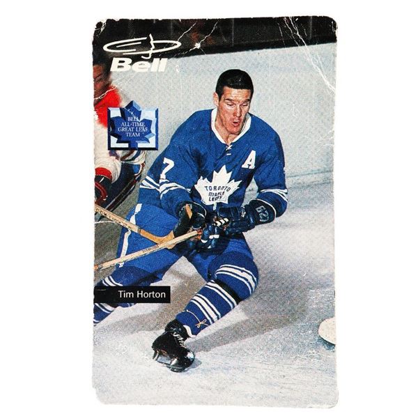 Vintage BELL Card -Tim Horton