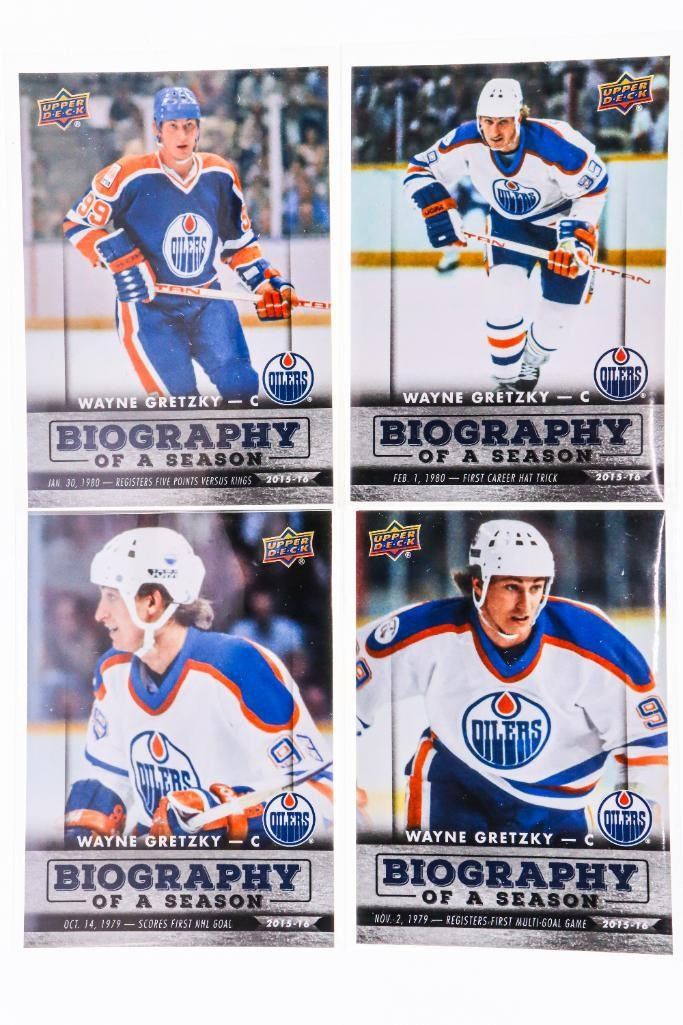 Biography of a Season - Lot 4 Wayne Gretzky - UD