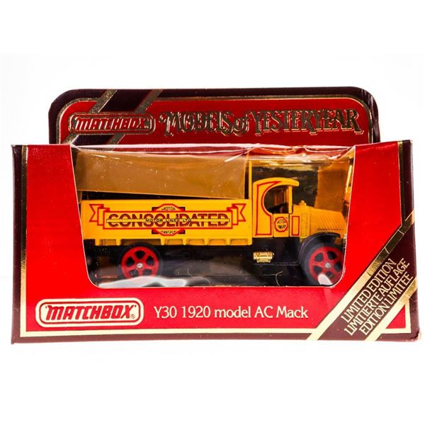 Matchbox Limited Edition Y30 1920 Model AC Mack Truck