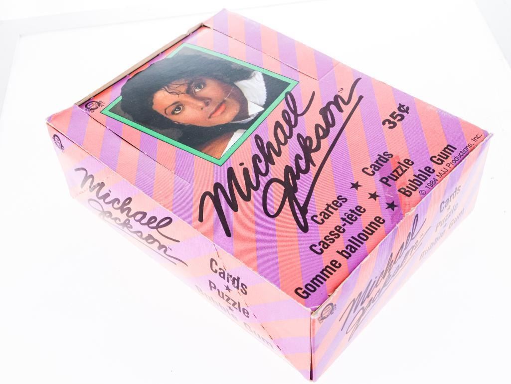 Michael Jackson -Original Waxbox -C1984 OPC - 36 Packs w/Glossy Cards ...
