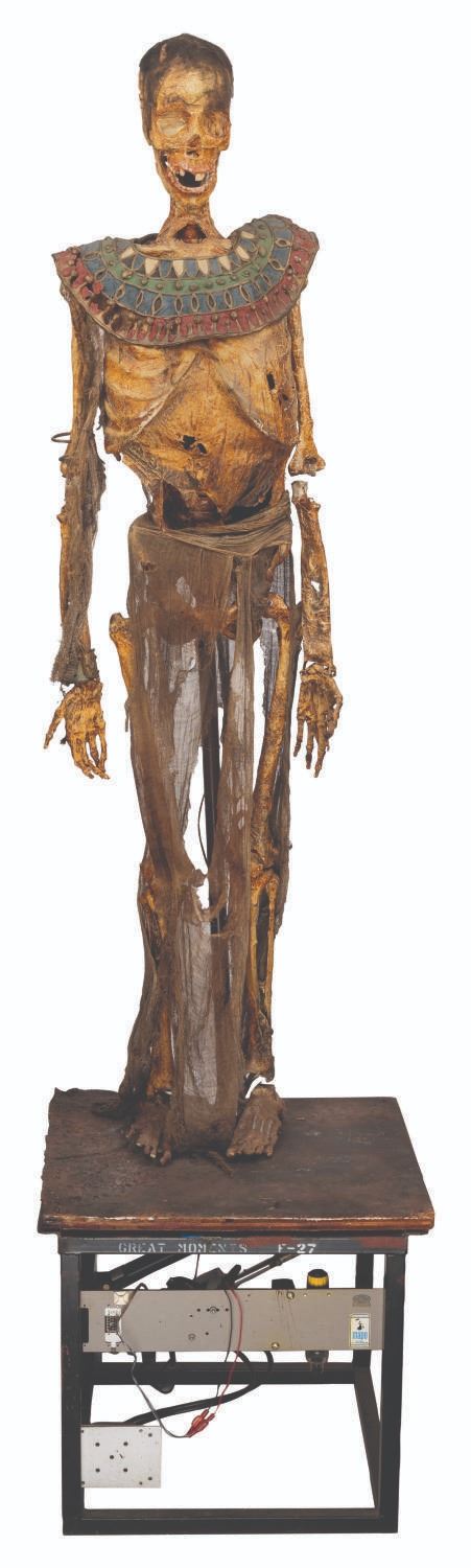 A Great Movie Ride Mummy Animatronic Figure. - Van Eaton Galleries