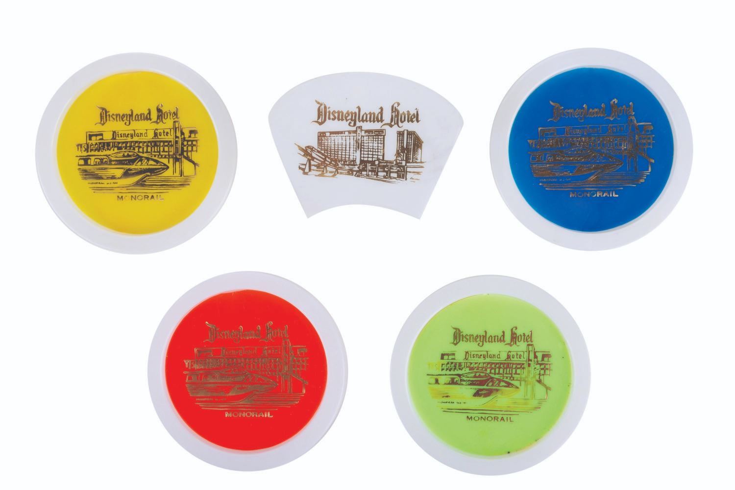 A Disneyland Hotel Coaster Set.