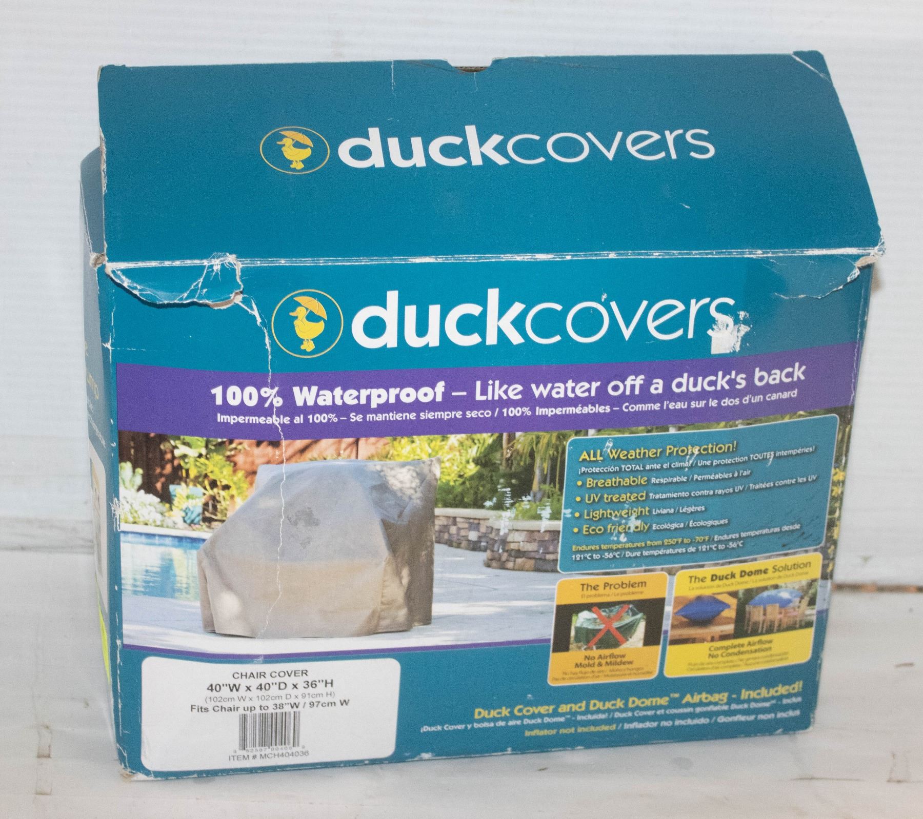 NEW DUCK COVER OUTDOOR CHAIR COVER - Kastner Auctions