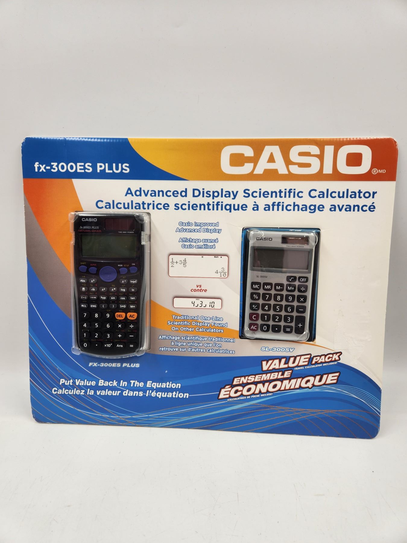 Casio fx-300ES Plus Advanced Display Scientific Calculator