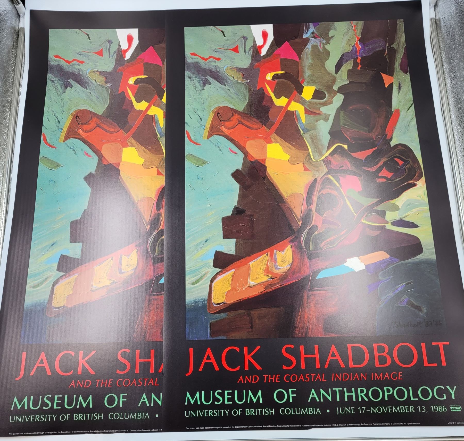 NOS Museum of Anthropology UBC Posters 1986