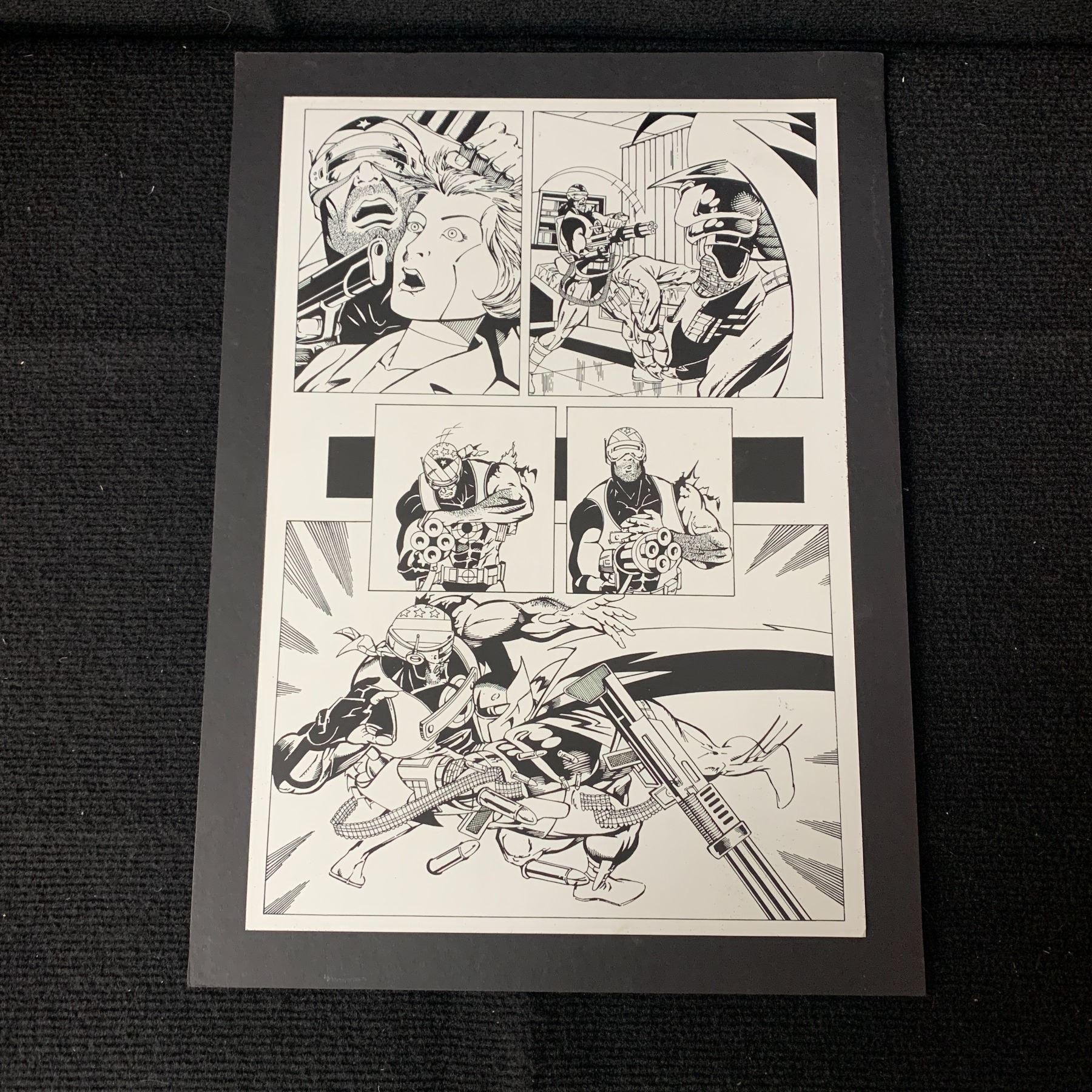 Original Comic Book Art Page