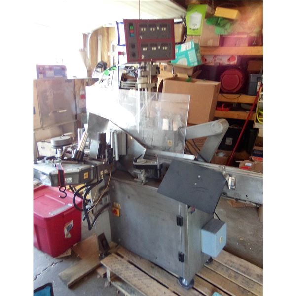 *OFFSITE* HARLAND FRONT AND BACK LABELING MACHINE *OFFSITE* HARLAND FRONT AND BACK LABELING MACHINE