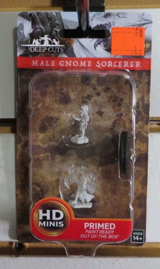 Pathfinder Deep Cuts: Male Gnome Sorcerer Miniatures Unpainted Pathfinder Deep Cuts: Male Gnome Sorcerer Miniatures Unpainted