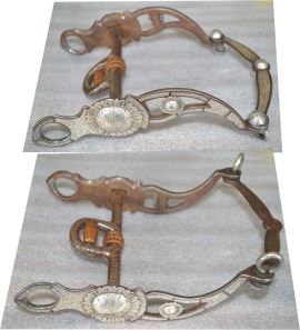 Vogt silver inlaid bit