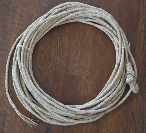 80 foot 6 strand rawhide reata