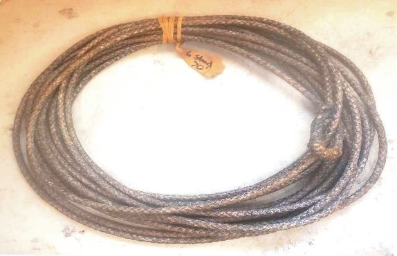 70 foot 6 strand rawhide reata