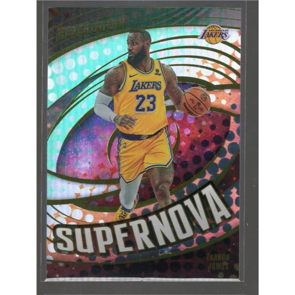 Lebron James 2023-2024 Panini Revolutions Supernova Insert Card number 2