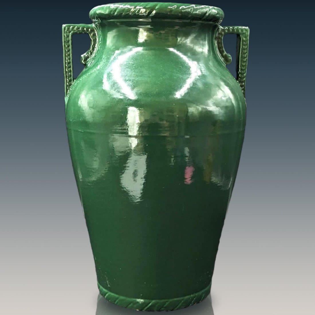 Large Vintage Robinson Ransbottom Arts & Crafts Stoneware/Art Pottery ...