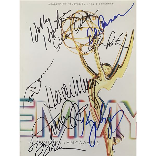Ted Danson, Sigourney Weaver and more Emmy Awards signed program