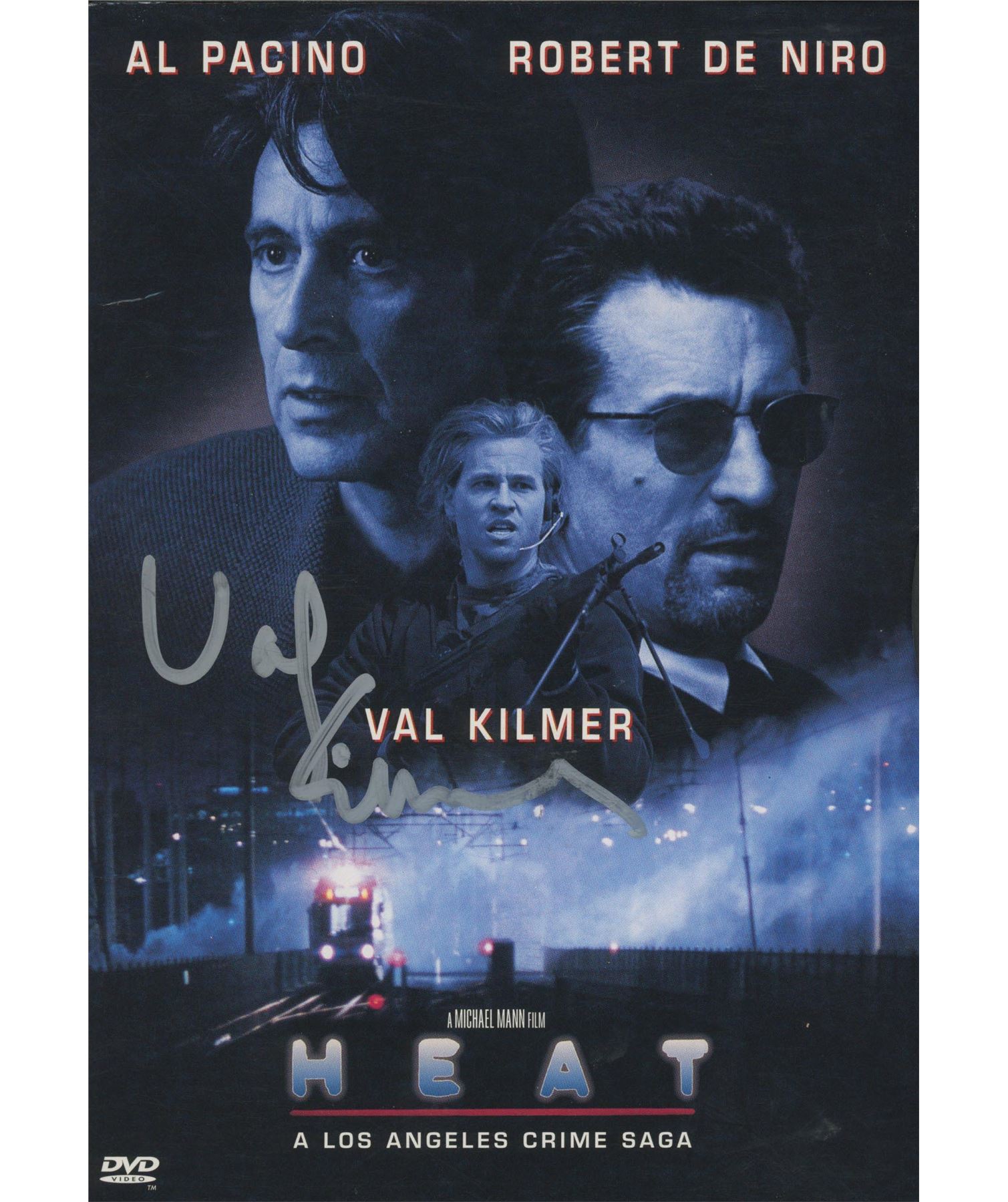 Heat Val Kilmer signed DVD