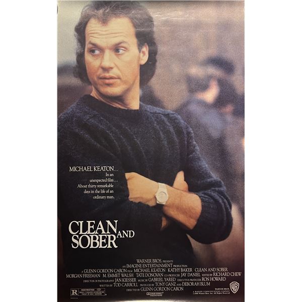Clean and Sober original movie poster