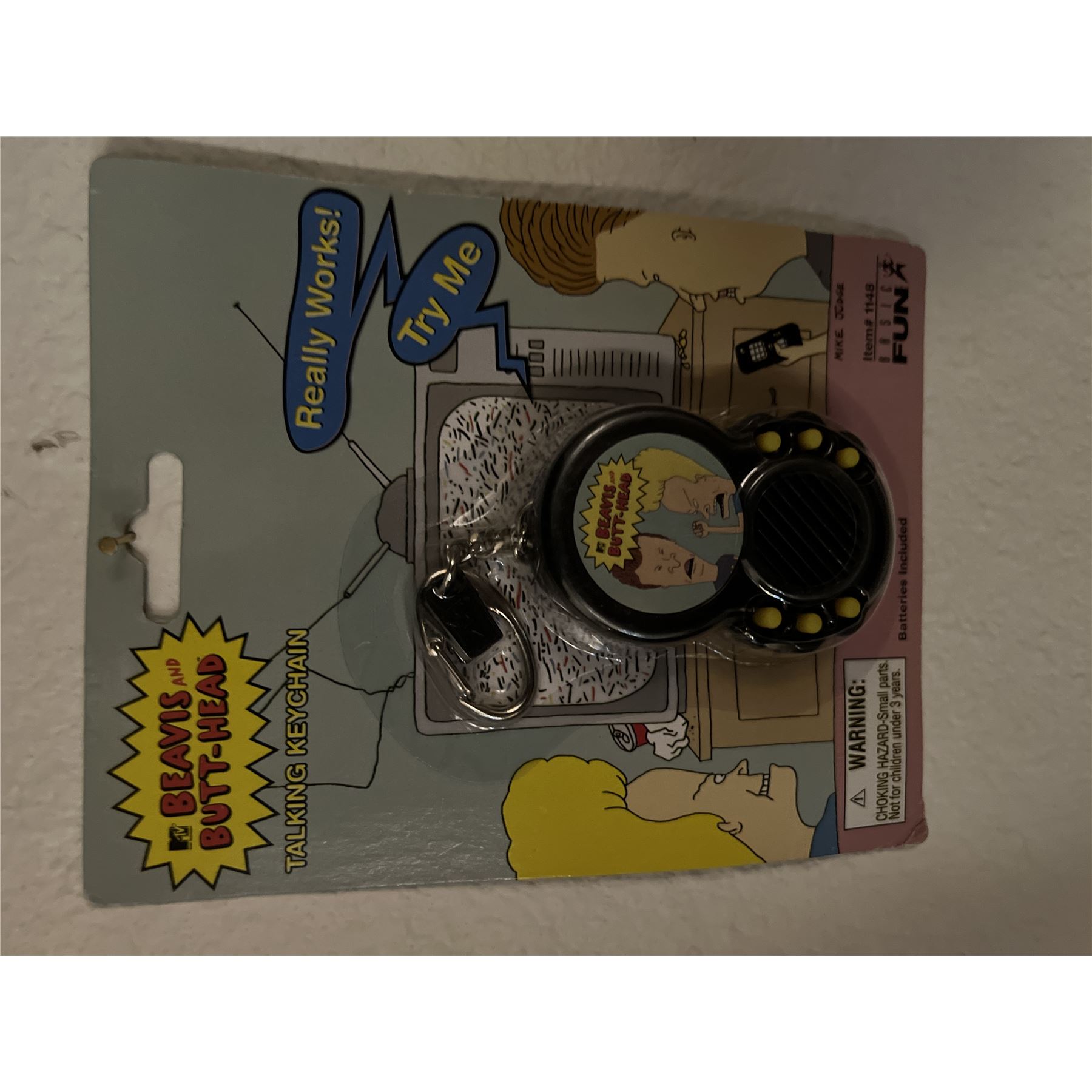 Beavis and Butt-Head Talking Key Chain