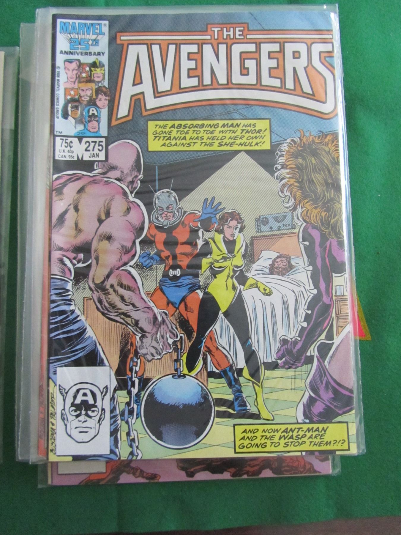 Marvel comic book The Avengers Vol. 275