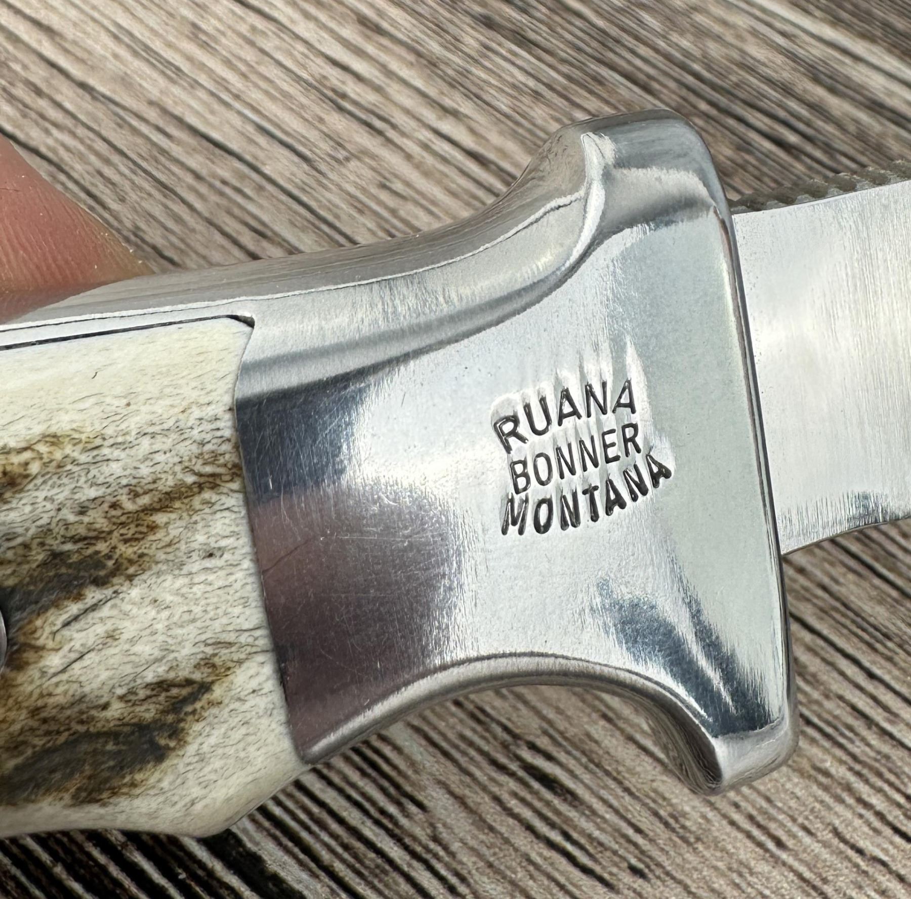Ruana Bonner Montana Knife Deluxe 20a