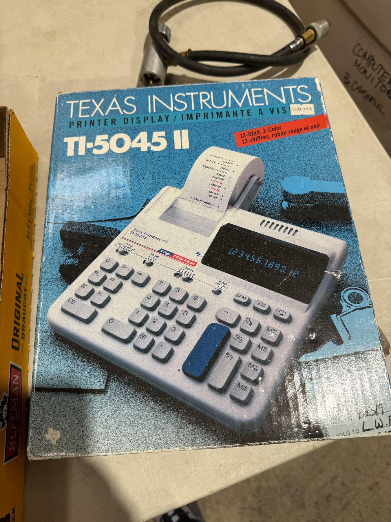 Texas instrument calculator