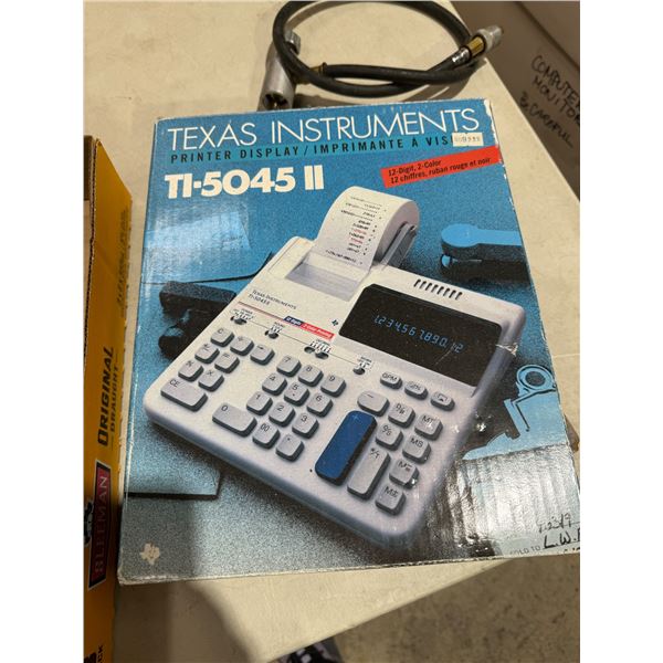 Texas instrument calculator