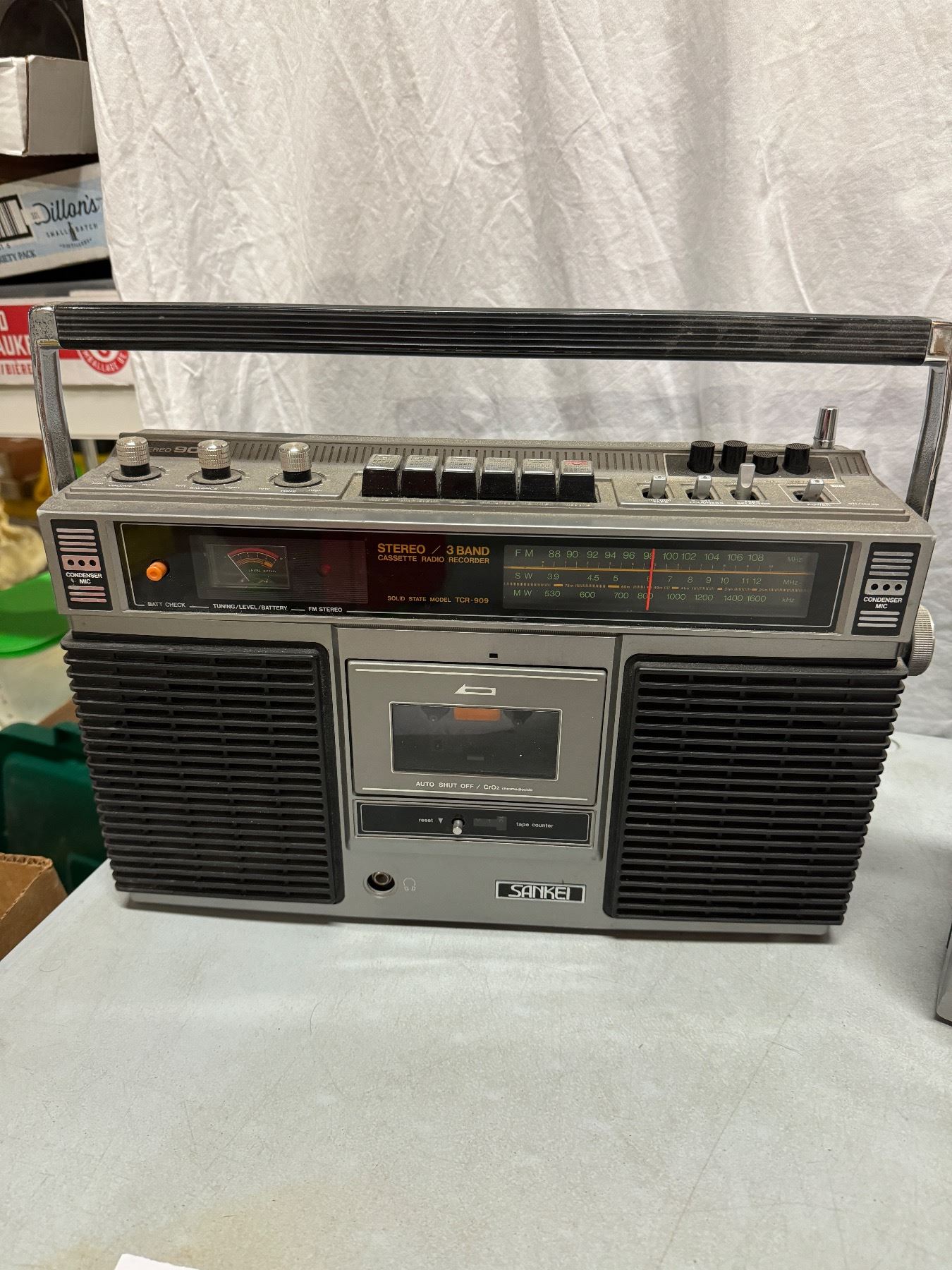 Sankei TRC 909C Ghettoblaster Boombox -- Vintage
