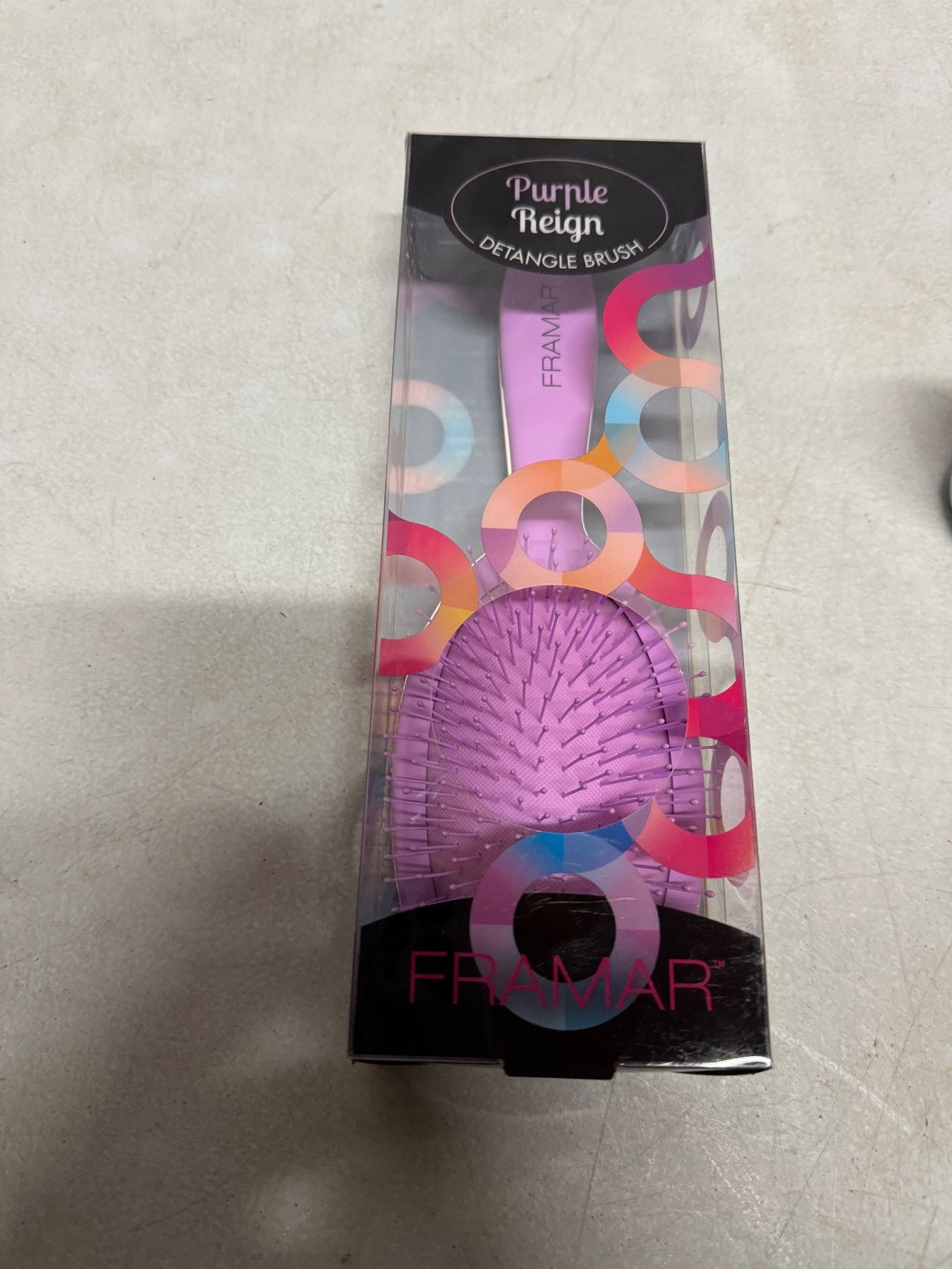 Framar purple reign detangle brush