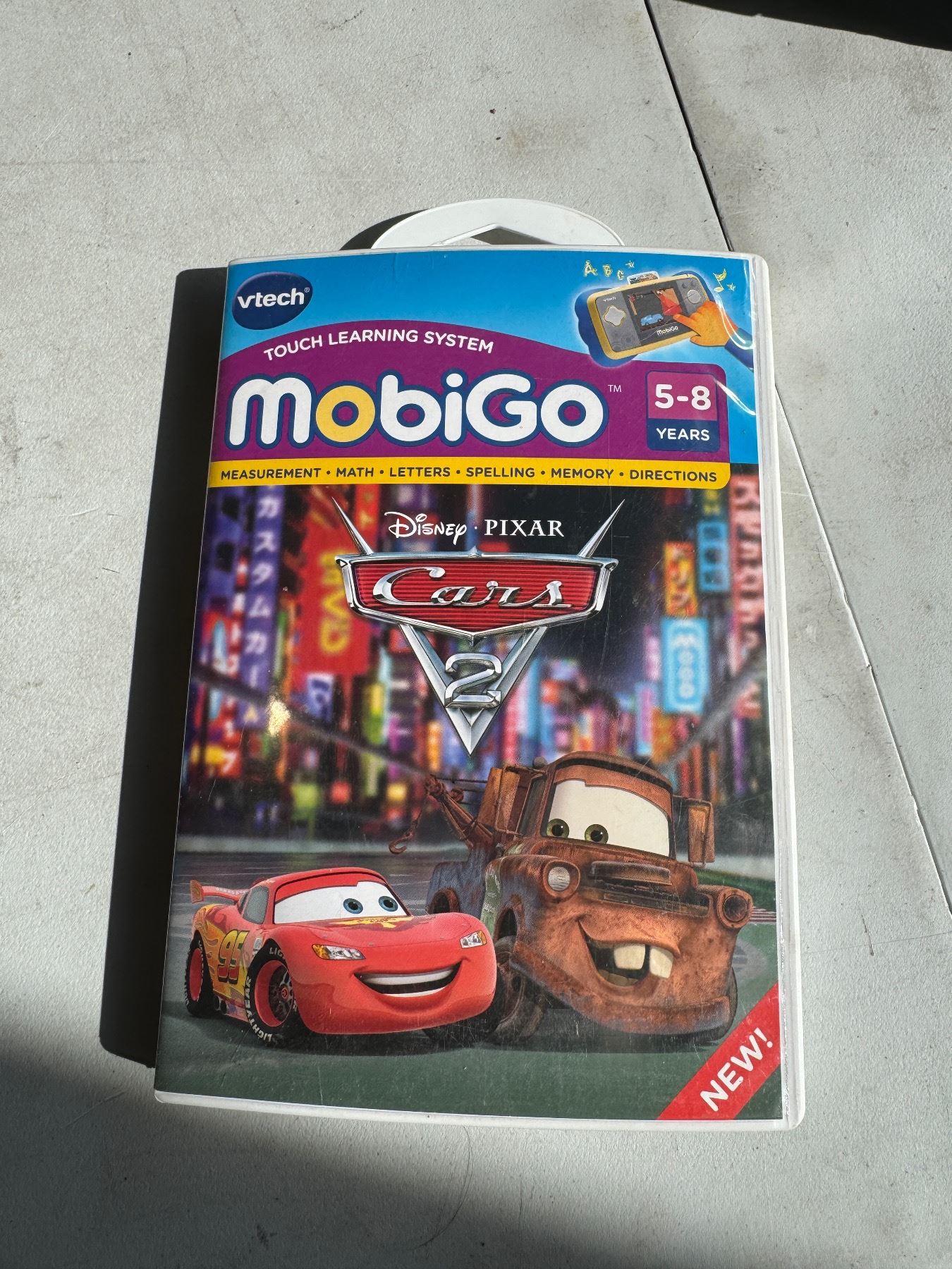 VTech mobigo Disney Pixar cars