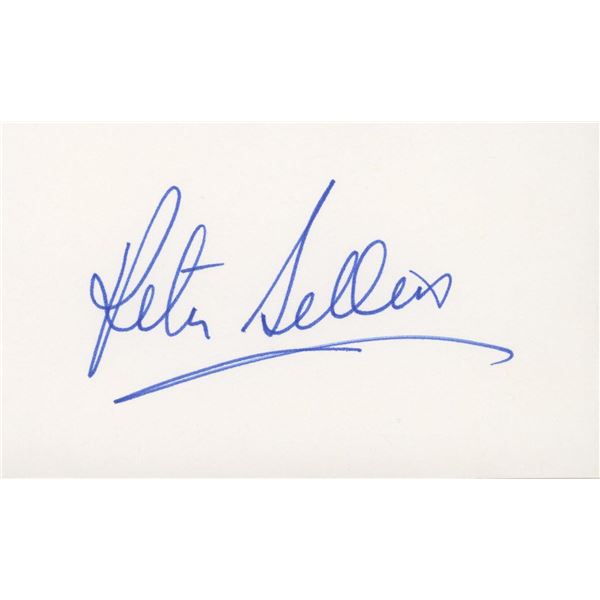 Peter Sellers signature cut