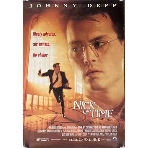 Nick of Time 1995 Original Movie Poster