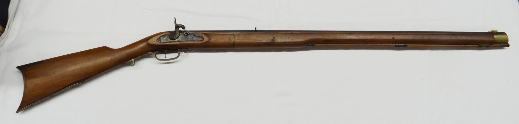 Kentucky black powder musket, .45 cal., 34" barrel, made in Spain, 1 ...