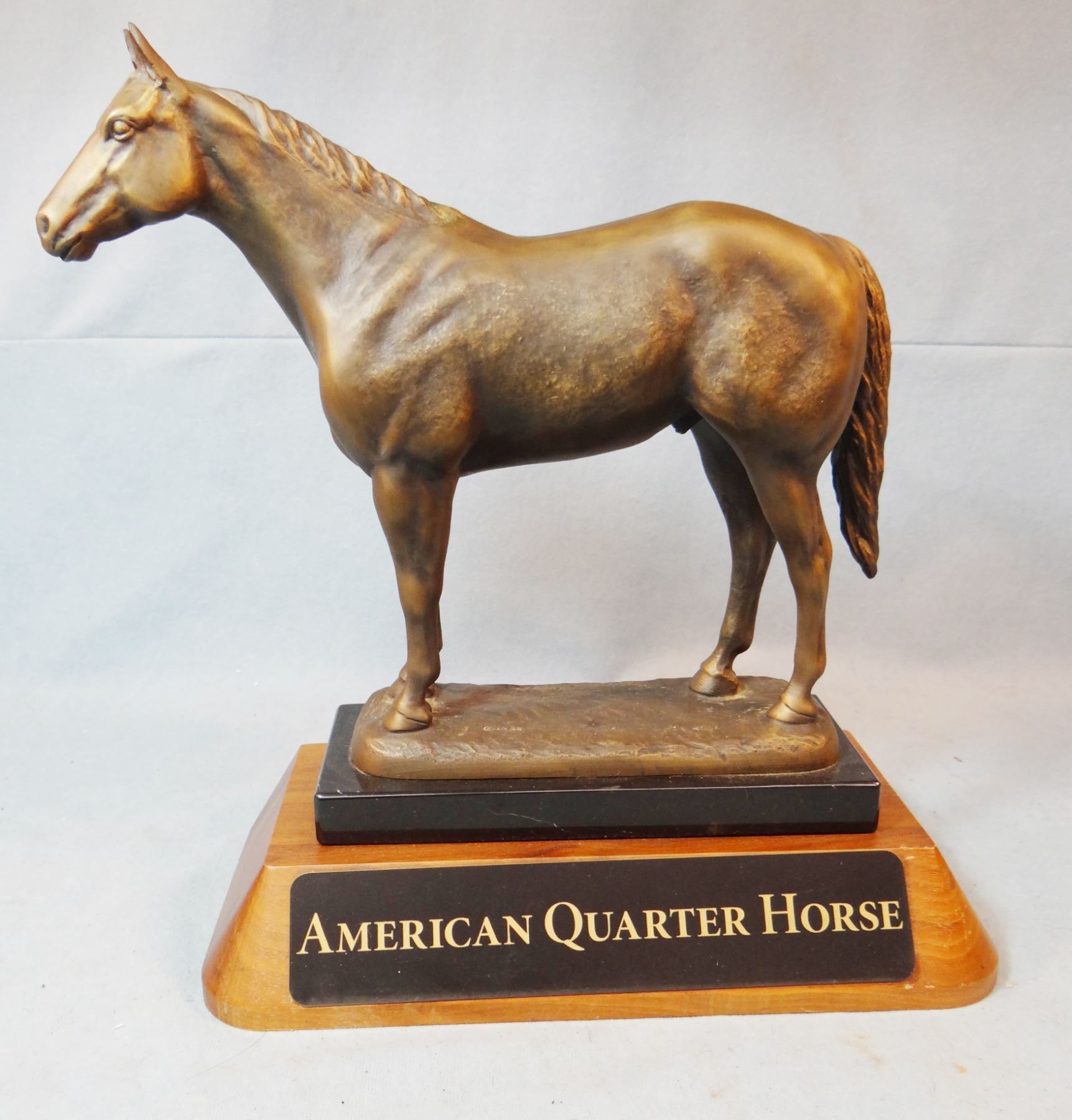 Fiedler, Suzann, bronze, American Quarter Horse, 1984, American Quarter ...