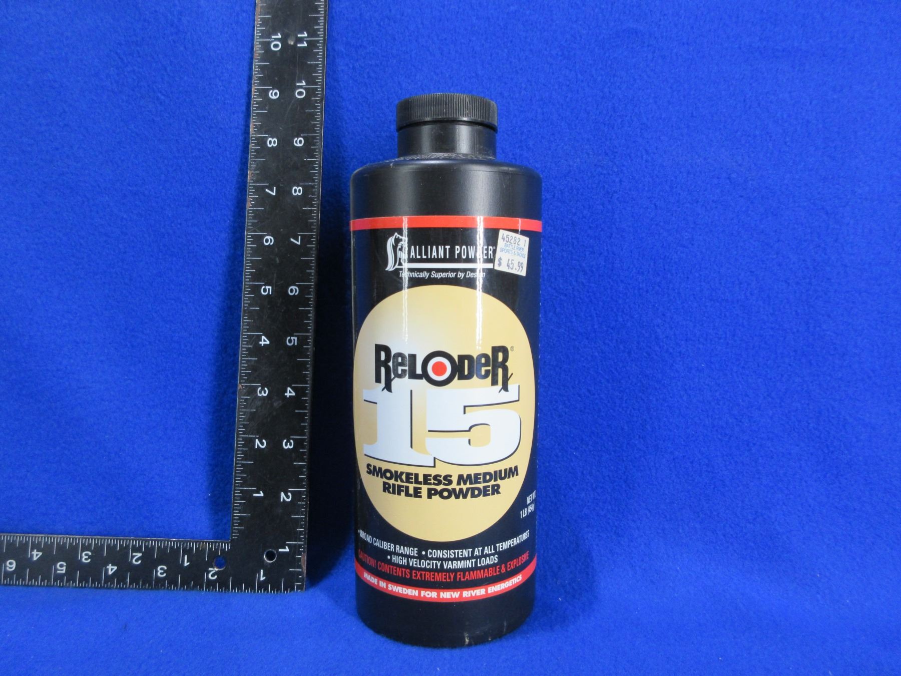 Alliant Powder Reloader 15 Medium Rifle Powder