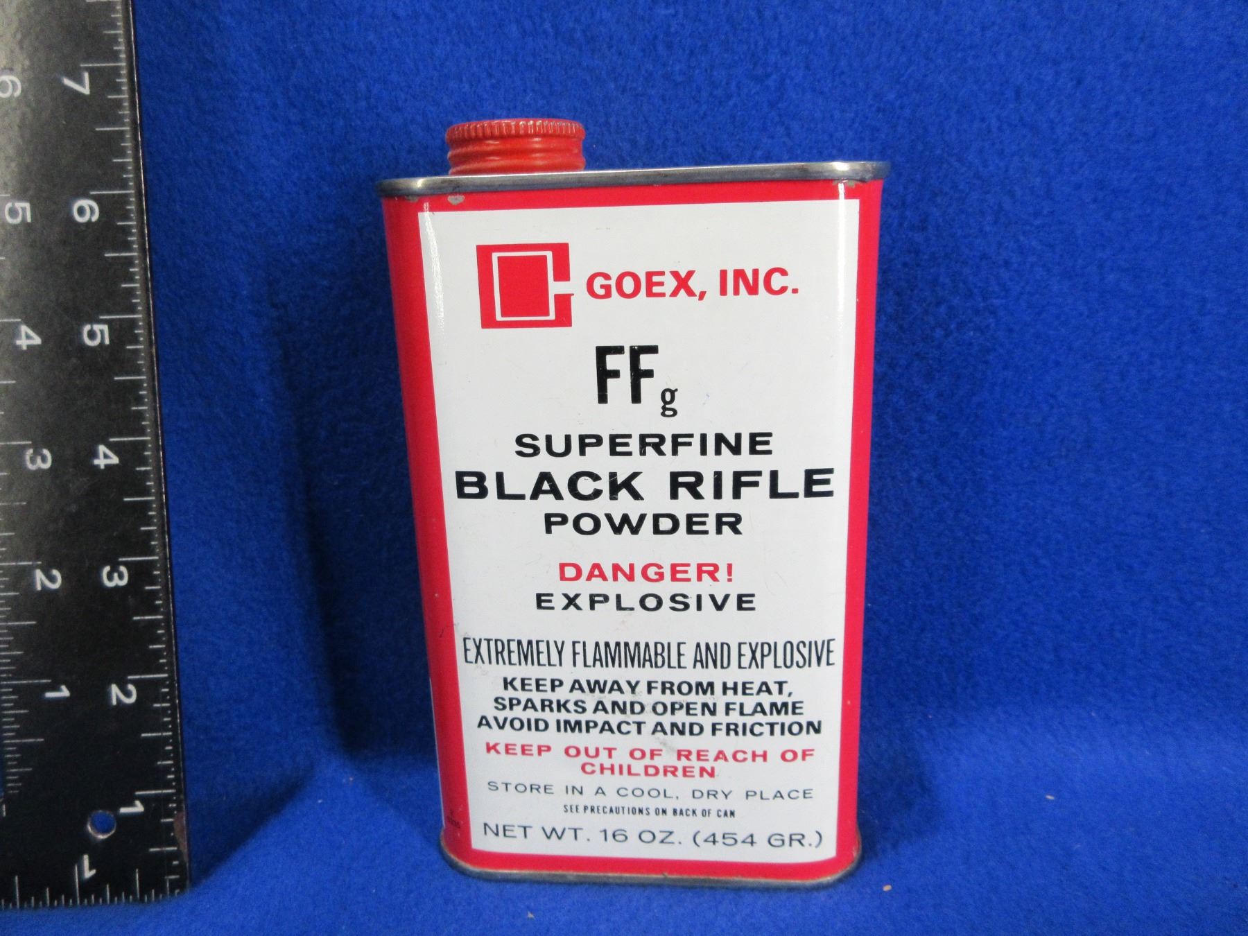 Goex FFg Black Rifle Powder - 300 Grams Including Tin