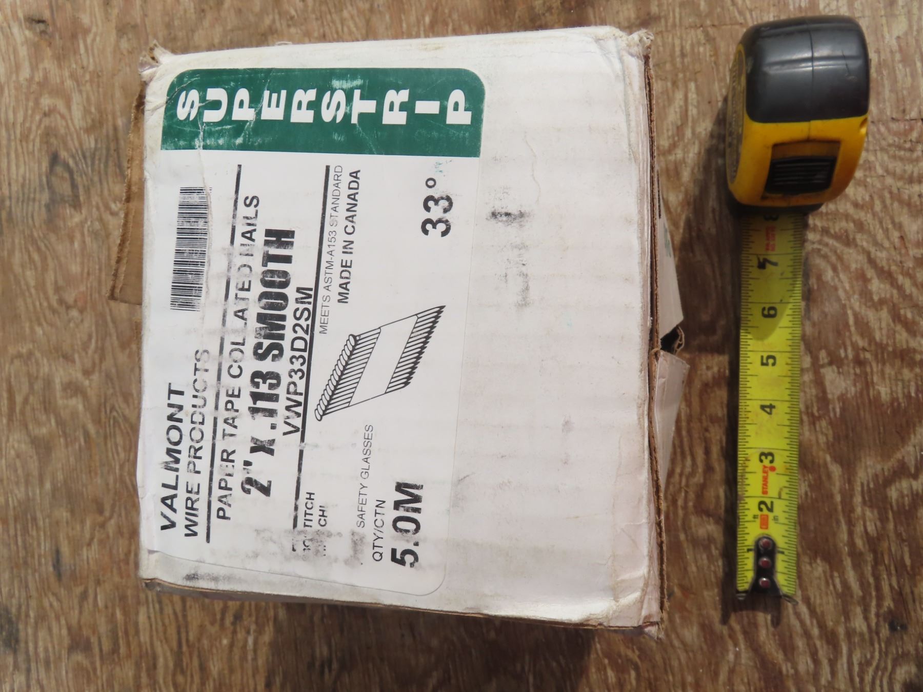 full box of 2" fasteners - Schmalz Auctions