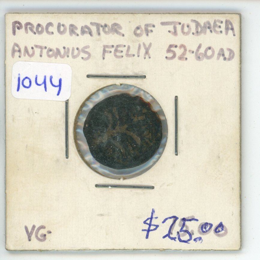 Judea. Antonius Felix, Roman Procurator of Judea (52 – 60 AD). This top ...