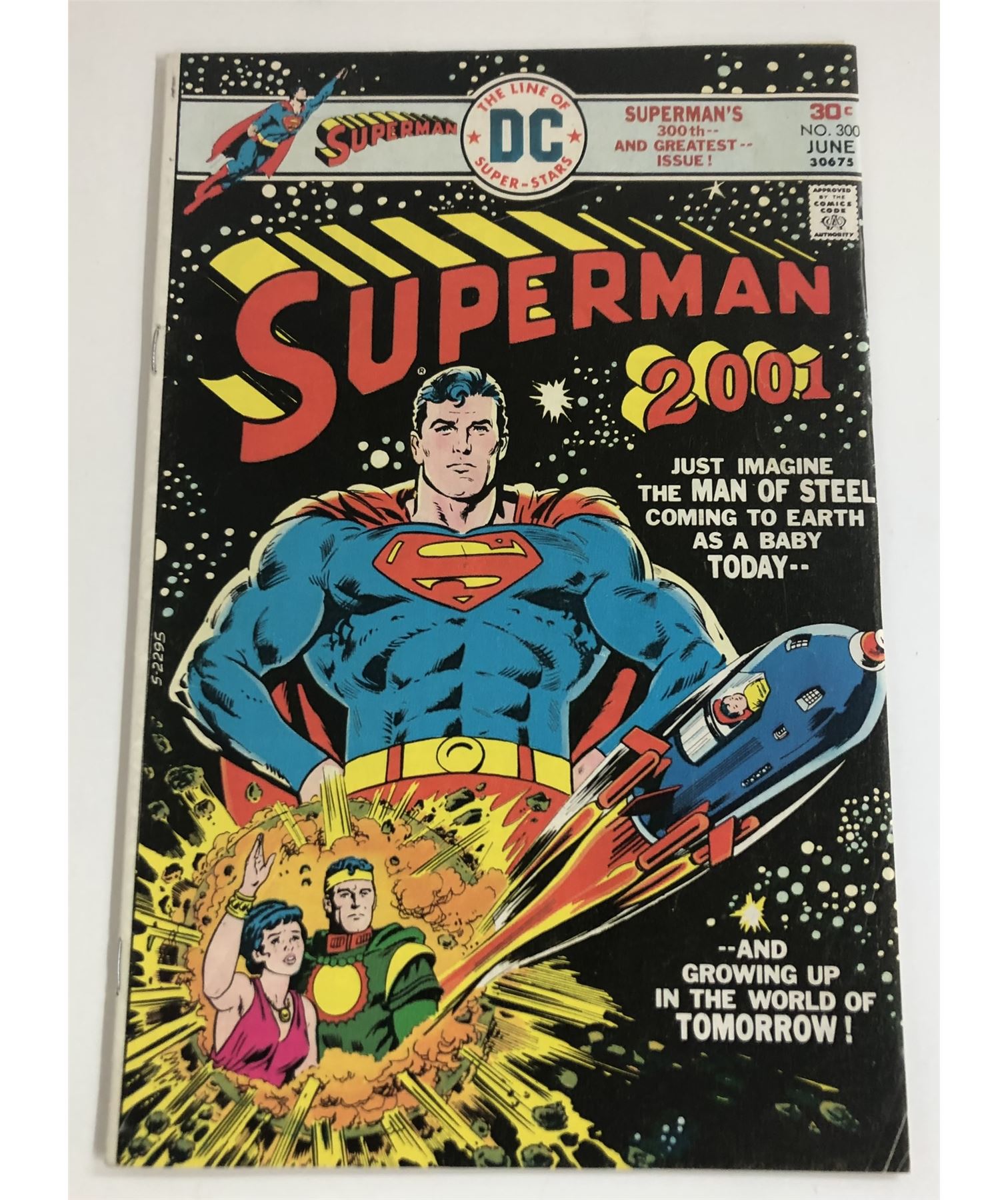 DC Comics Superman 2001 30 Cent Comic No. 300