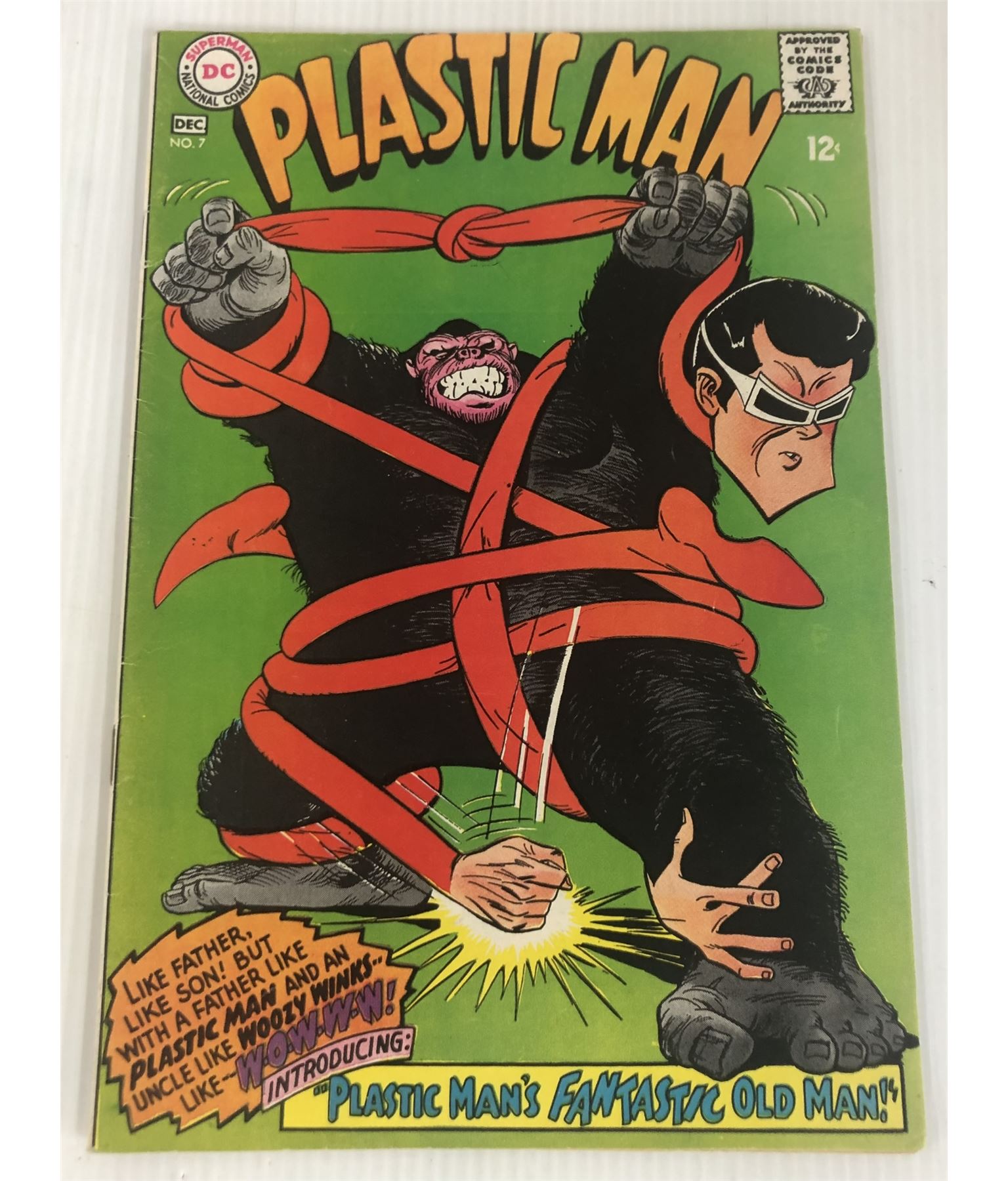 DC Comics Plastic Man 12 Cent Comic No. 7