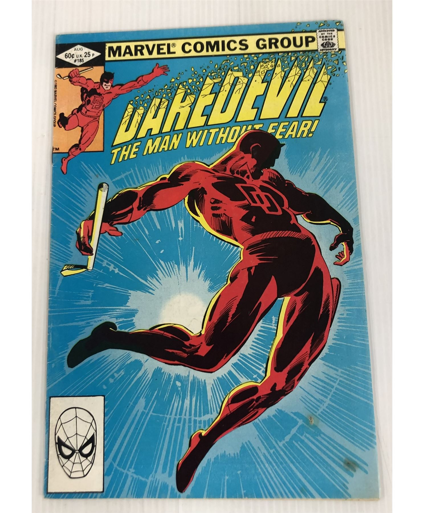Marvel Comics Daredevil The Man Without Fear! Comic No. 185